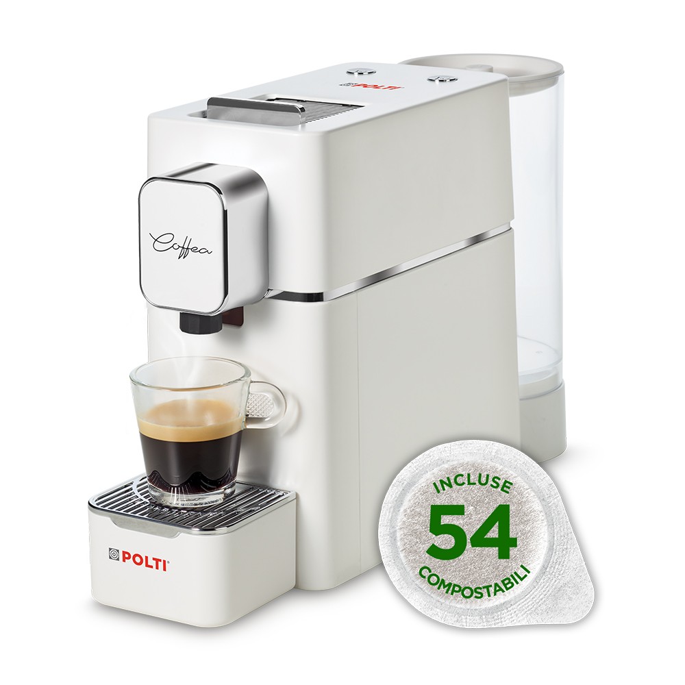 POLTI Espresso Cialda Chiusa COFFEA S15W + 54 CIALDE | Expert Italia
