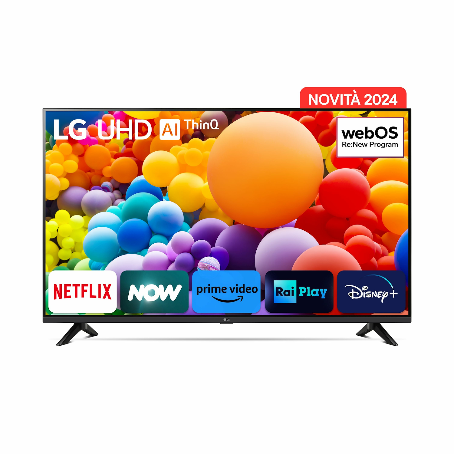 LG Led 55UT73006LA TV UHD AI SERIE UT73 55'' 4K, A5 GEN7, HDR10, 20W, 3 ...