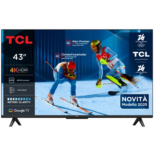 TCL Led SERIE P69K SMART TV 4K ULTRA HD 43" 43P69K, DOLBY AUDIO, HDR10 ...